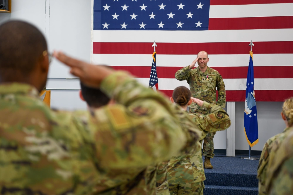 DVIDS - Images - 319th Operations Medical Readiness Squadron change of command [Image 5 of 7]