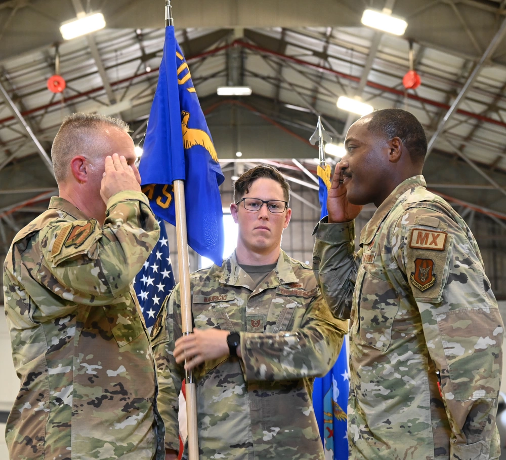 DVIDS - Images - 507th Maintenance Squadron Change of Command Ceremony ...