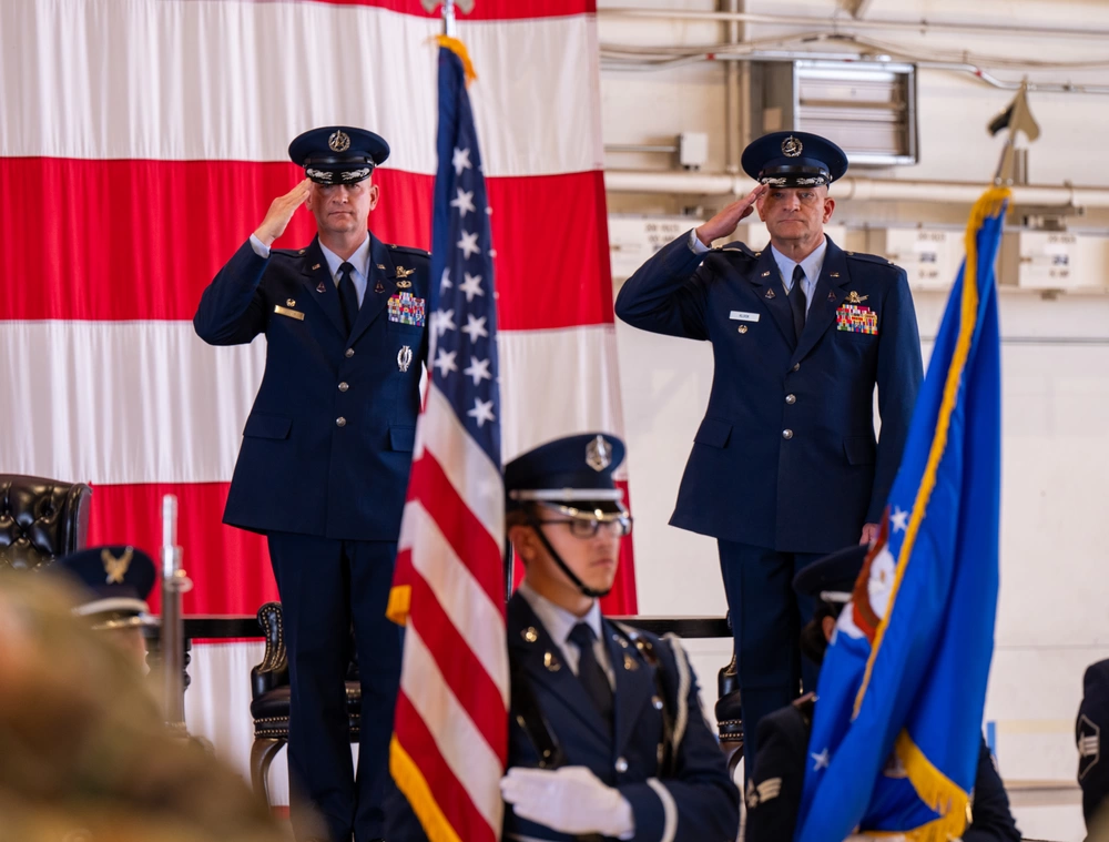 DVIDS - Images - Space Base Delta 1 holds change of command [Image 1 of 18]