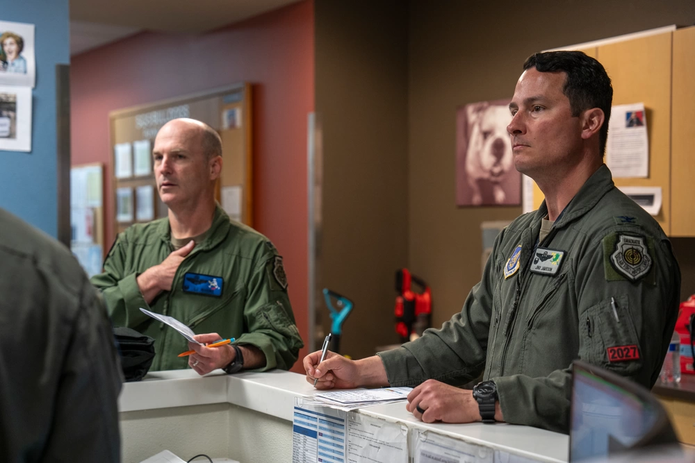 DVIDS - Images - 3rd Wing commander completes final flight [Image 1 of 18]