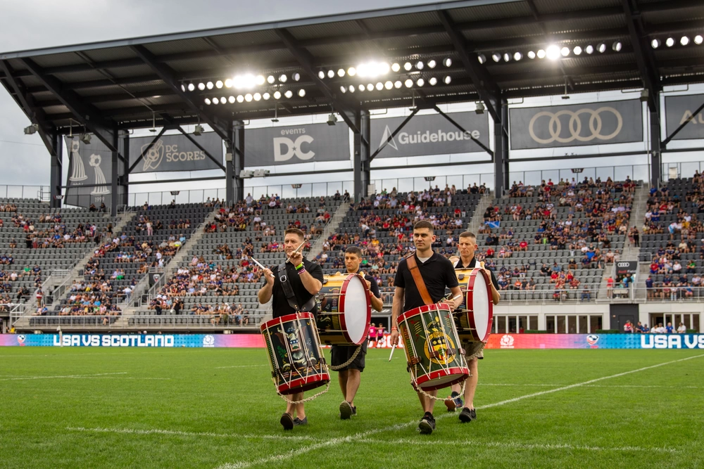 DVIDS - Images - U.S. Army Fife and Drum Corps Performs at Audi Field ...