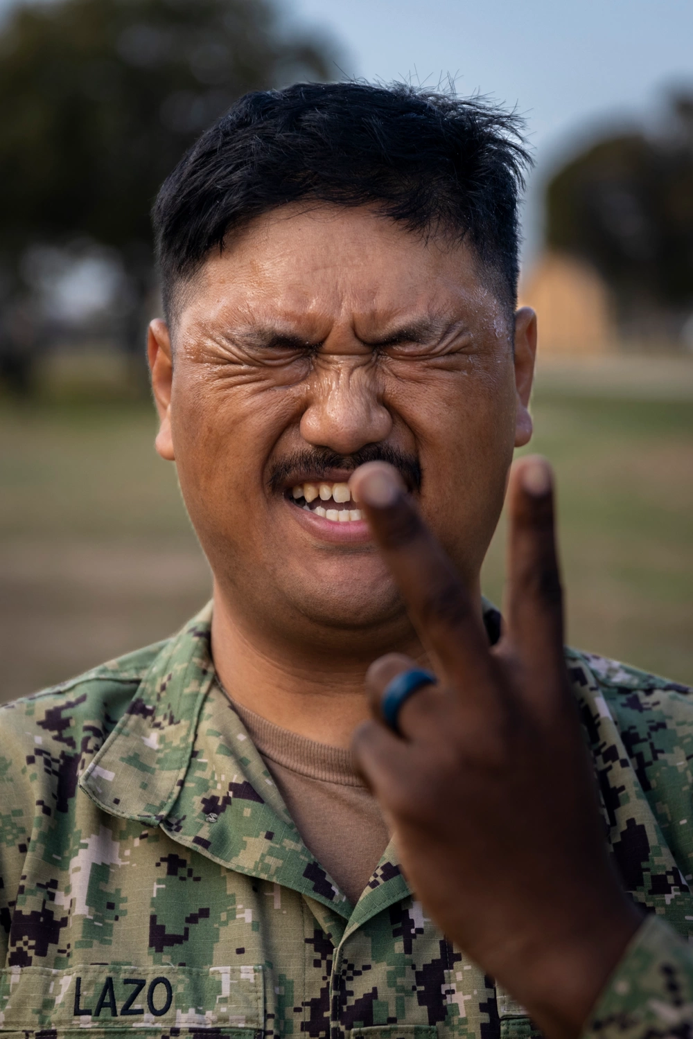 DVIDS - Images - MA Students face OC Spray on [Image 3 of 17]