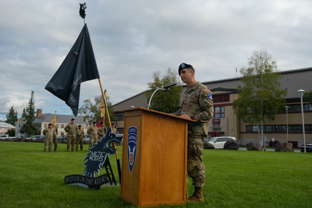 DVIDS - Images - Arctic Wolves Assumption of Responsibility Ceremony ...