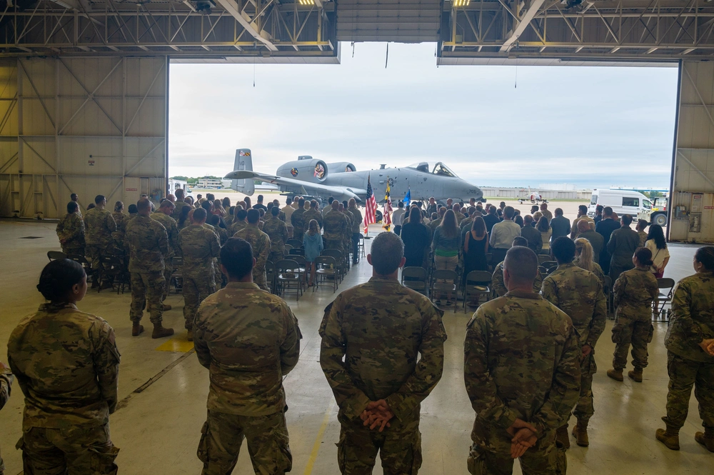 DVIDS - Images - 104th Fighter Squadron Change of Command [Image 3 of 3]