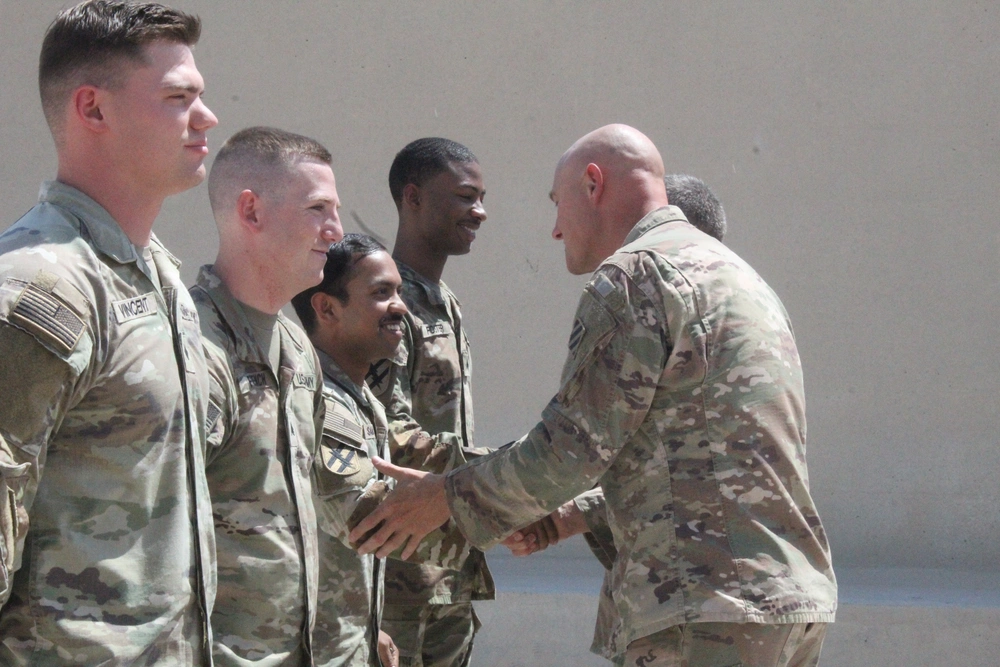 DVIDS - Images - Soldier of the Month Coin Presentation, Task Force ...