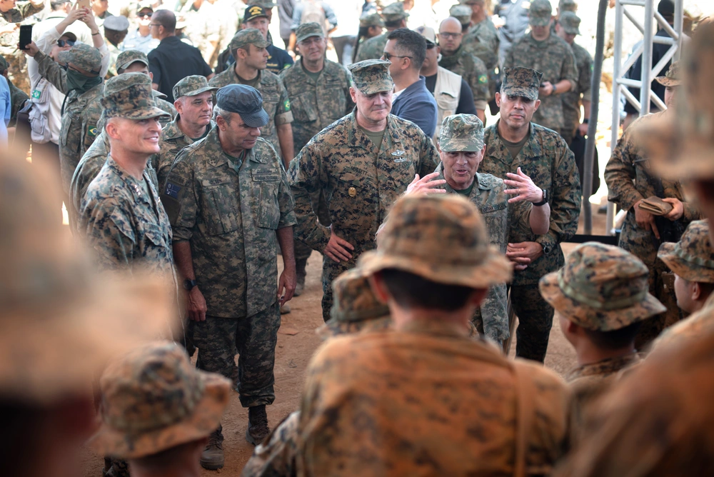DVIDS - Images - Marine Forces South commander visits Brazilian Marine ...