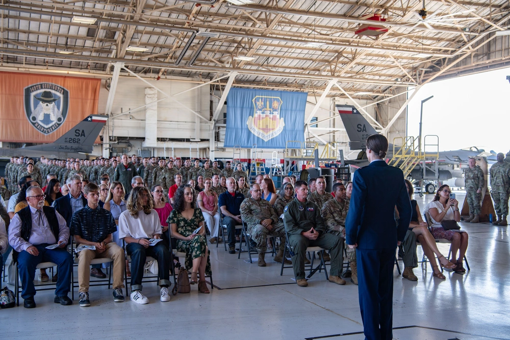 DVIDS - Images - 149th Fighter Wing Change of Command [Image 2 of 7]