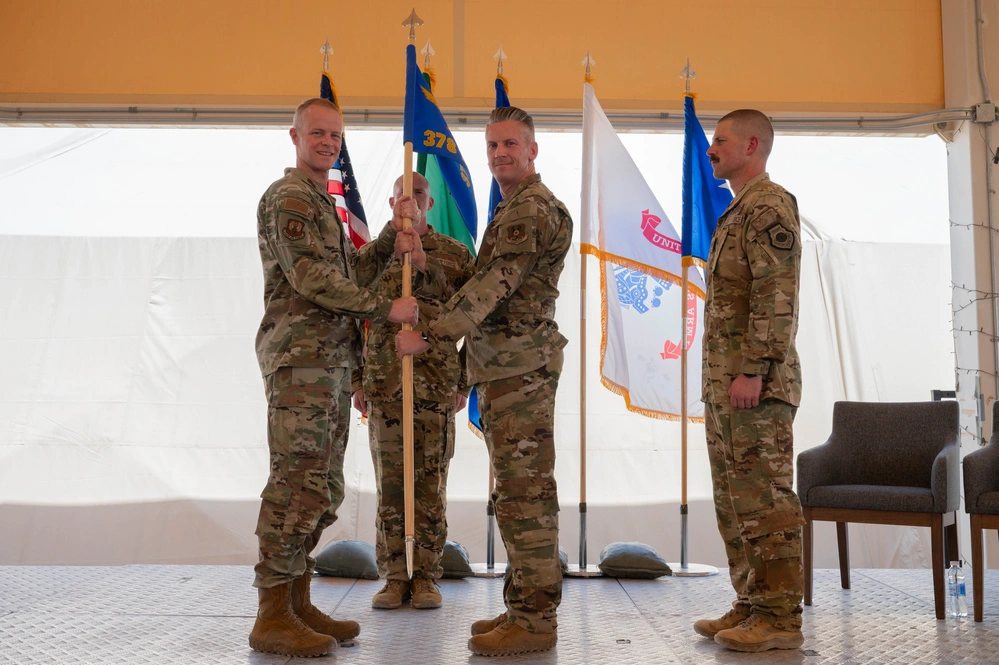 DVIDS - Images - 378th AEW welcomes new wing commander [Image 4 of 4]