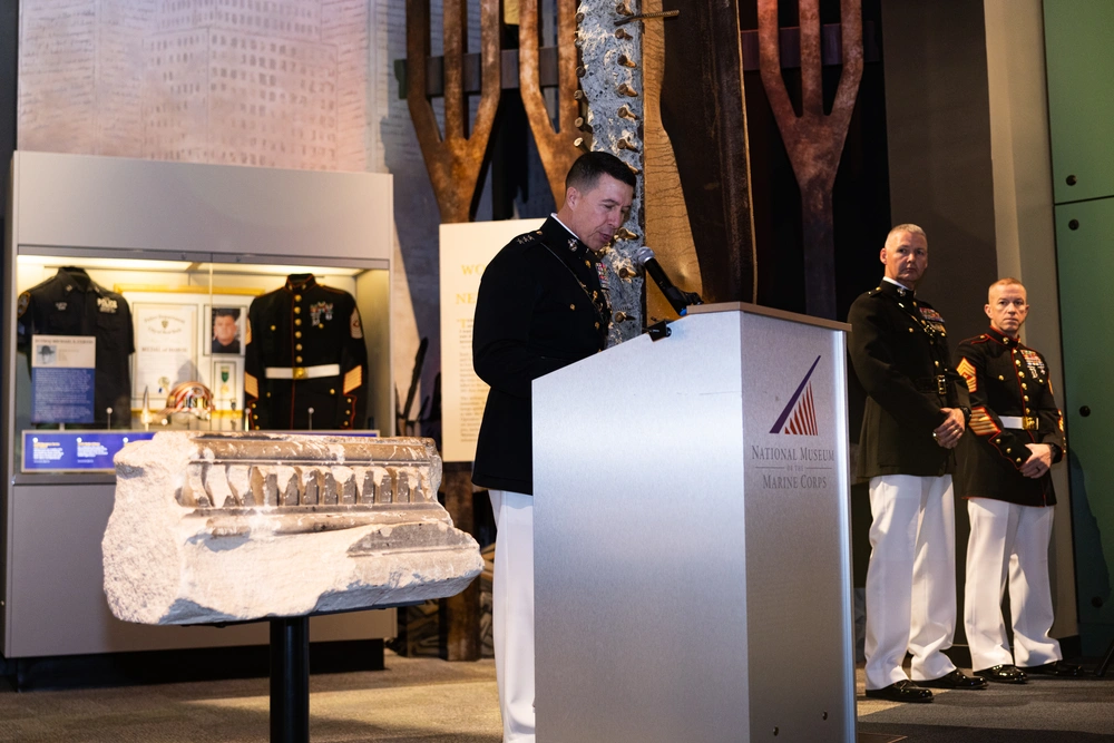 DVIDS - Images - National Museum of the Marine Corps New Exhibit Ribbon ...