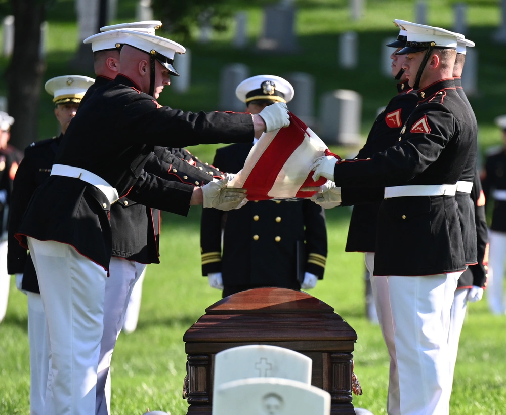 DVIDS - Images - Funeral for U.S. Marine Corps Capt. Ronald W ...