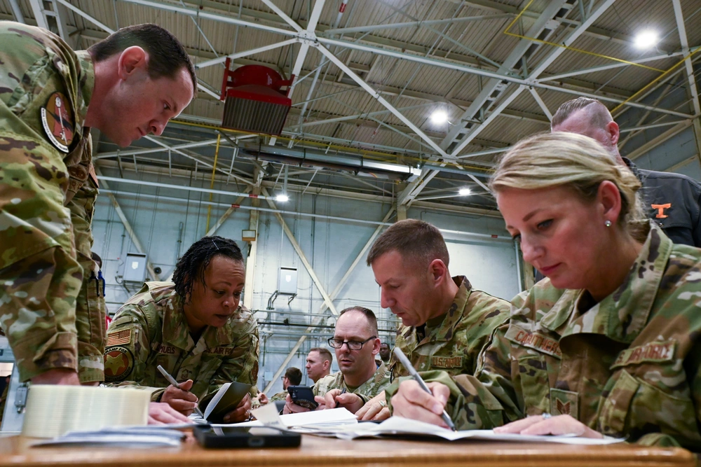 DVIDS - Images - 169th Fighter Wing bag drag for combat readiness ...