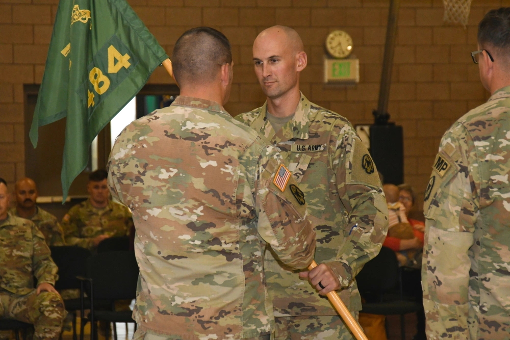 DVIDS - Images - Montana National Guard 484th MP and HHC 190th Change of Commands [Image 5 of 6]