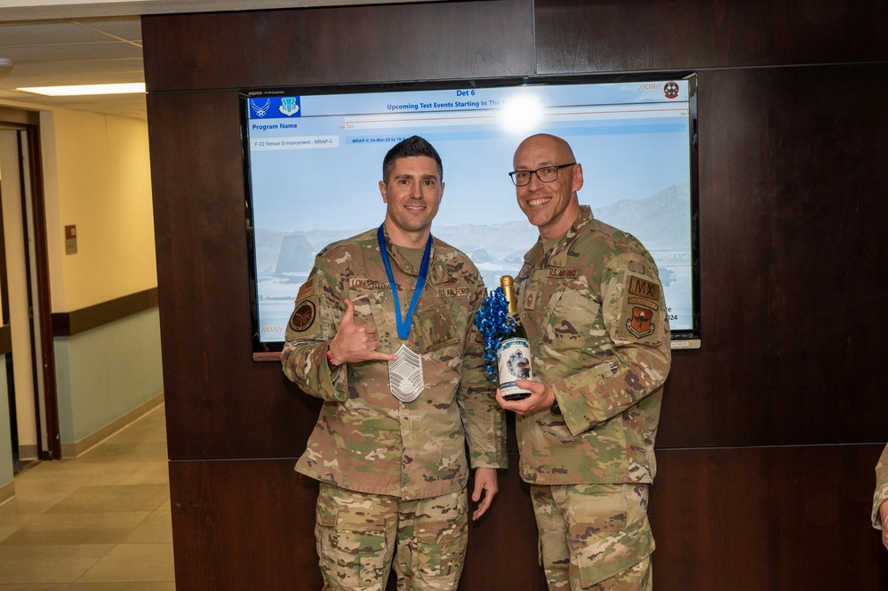 DVIDS - Images - Chief Master Sgt. Select Dustin Longfellow, Air Force ...
