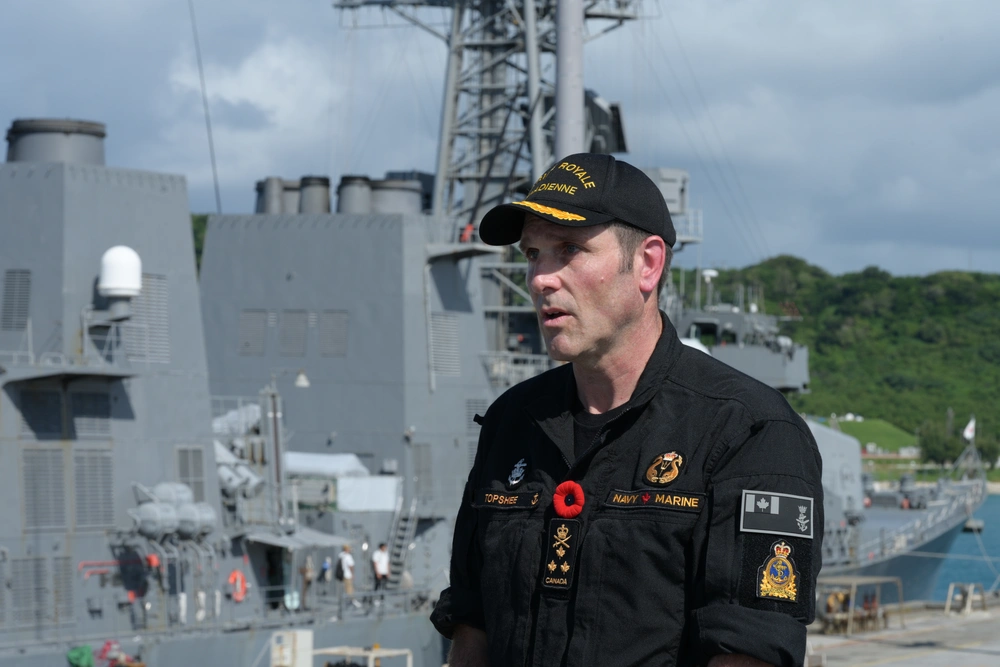 DVIDS - Images - Commander, Royal Canadian Navy Vice Adm. Angus Topshee ...
