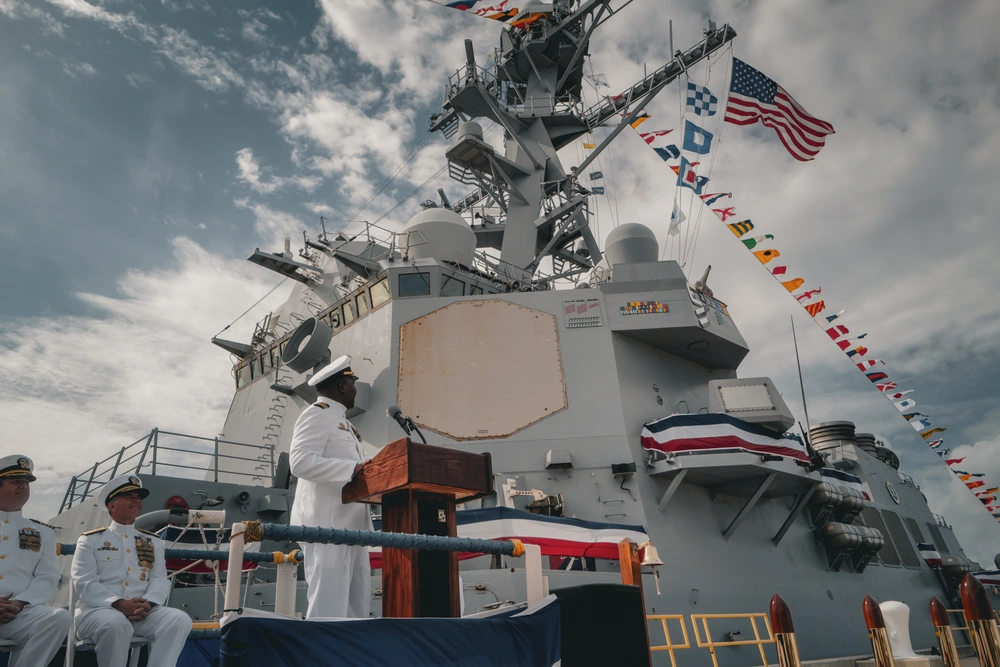 DVIDS - Images - USS Mason (DDG 87) Holds Change of Command Ceremony at ...