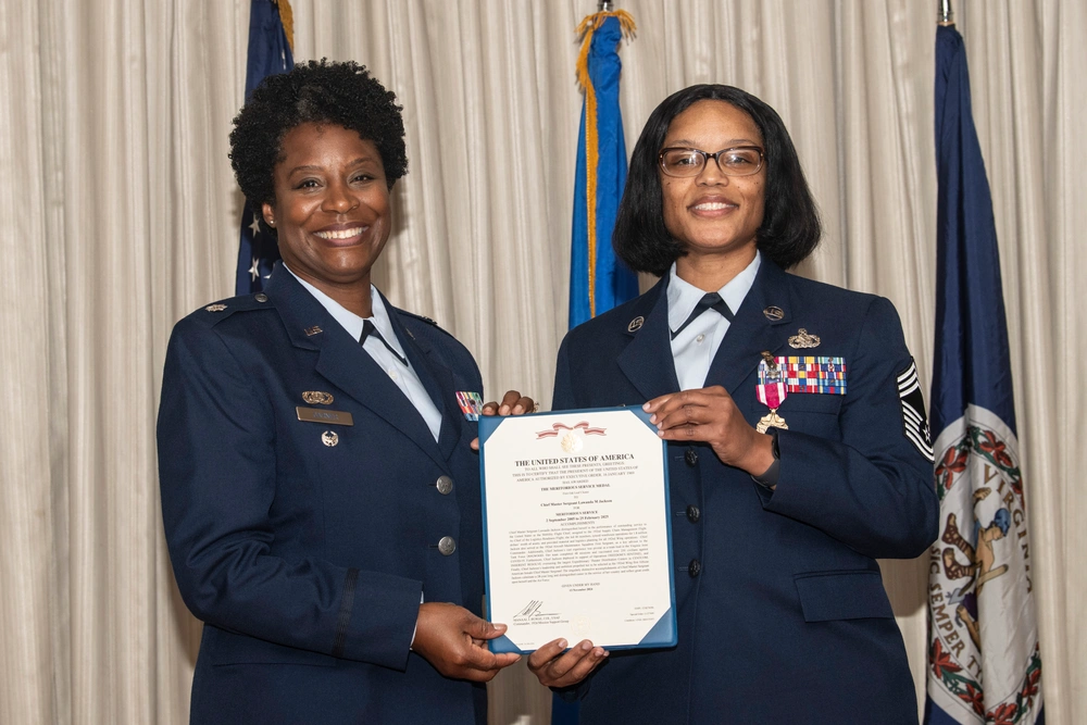 DVIDS - Images - Chief Master Sgt. LaWanda Jackson retires from the ...