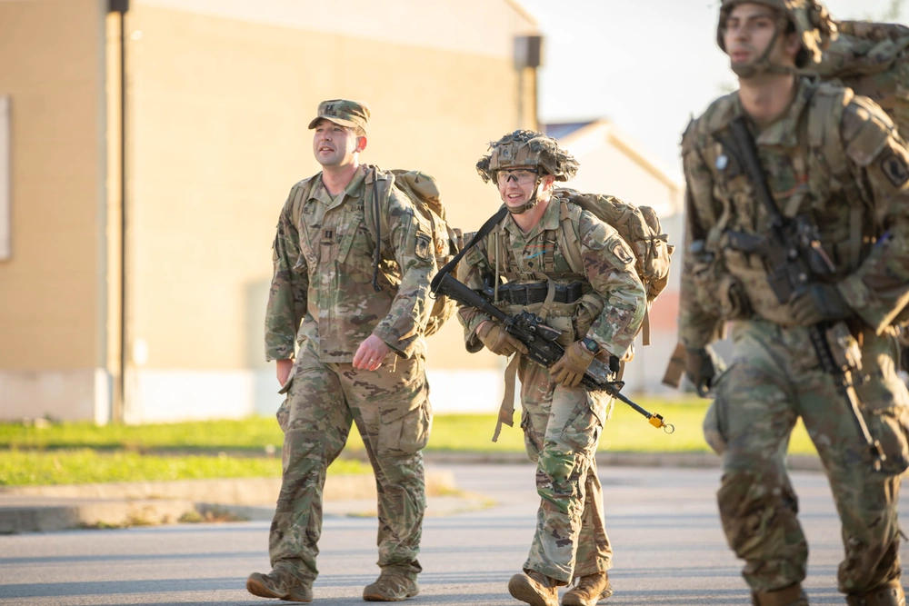 DVIDS - Images - Soldiers conduct 12-mile ruck march for Expert ...