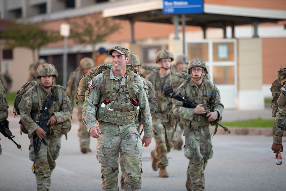 DVIDS - Images - Soldiers conduct 12-mile ruck march for Expert ...