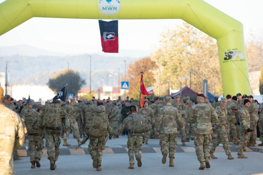 DVIDS - Images - Soldiers conduct 12-mile ruck march for Expert ...