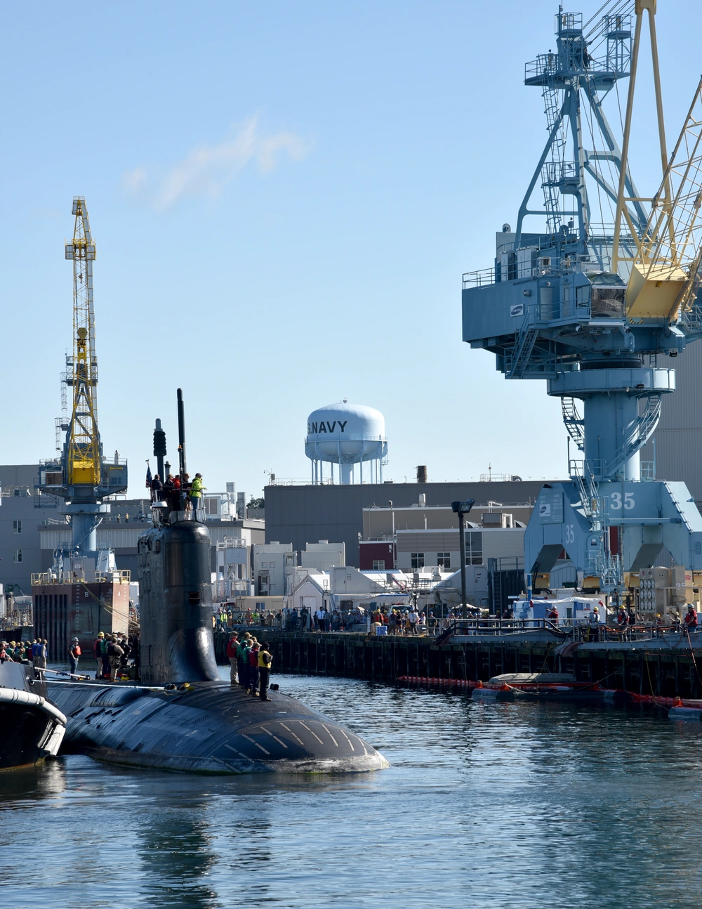DVIDS - Images - USS Washington (SSN 787) arrives at Portsmouth Naval ...