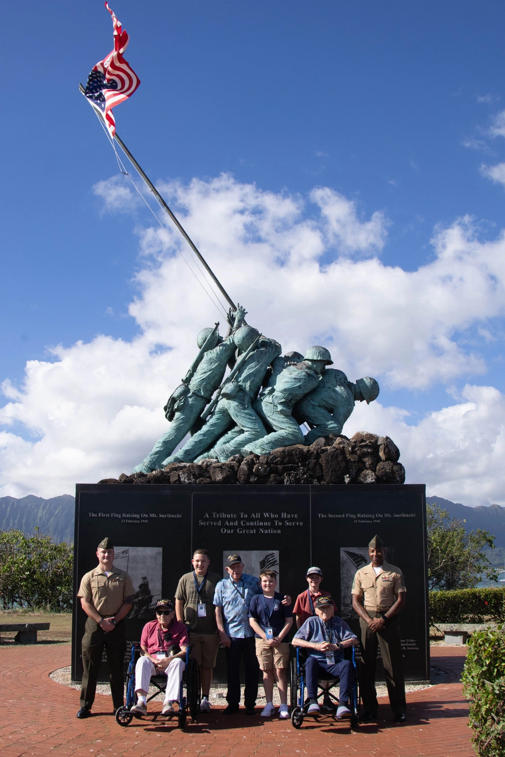 DVIDS - Images - Honoring Our Heroes: Iwo Jima veterans visit MCBH ...