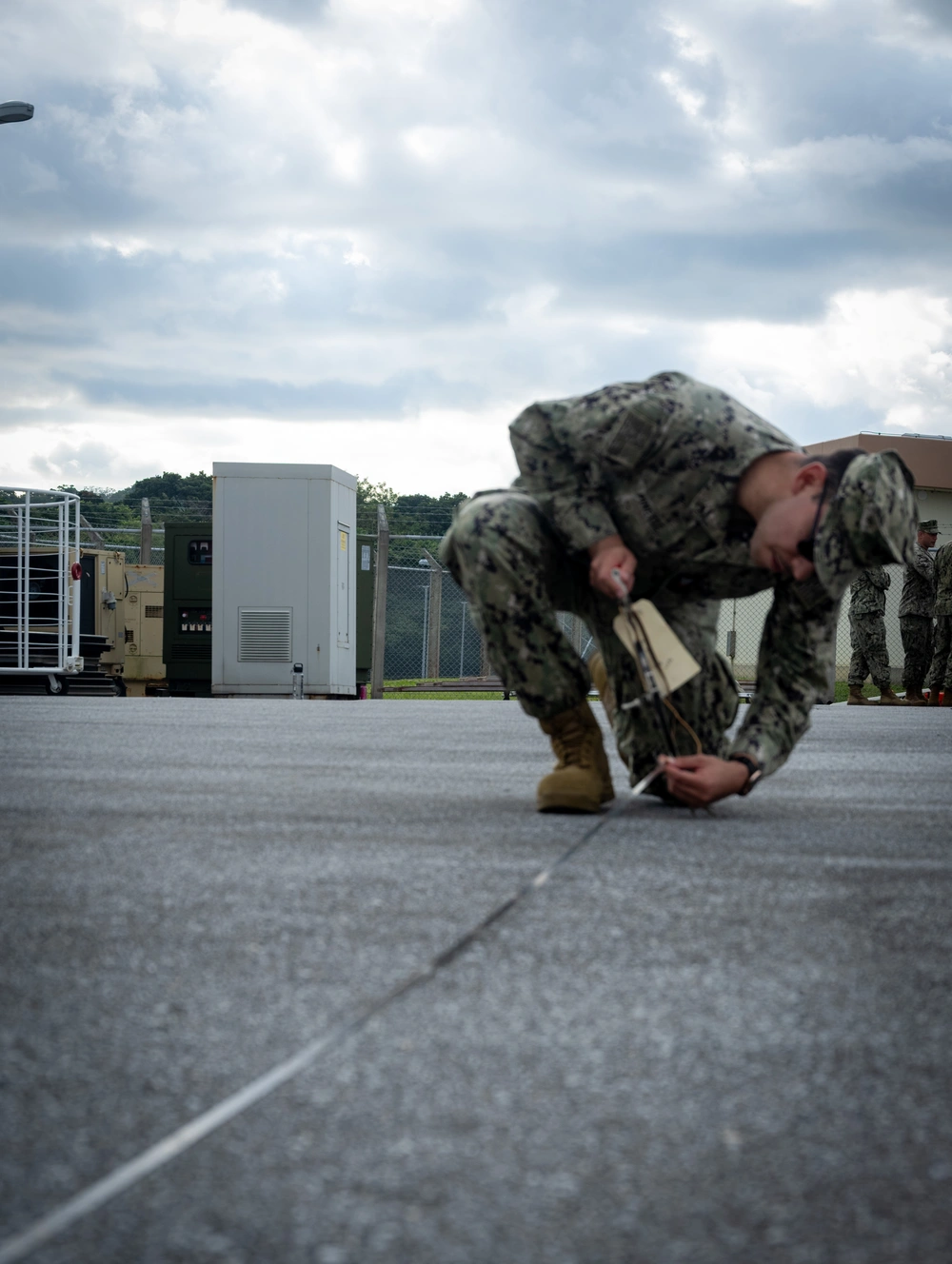 DVIDS - Images - Seabees from NMCB-3 Ensure Precision for Upcoming ...