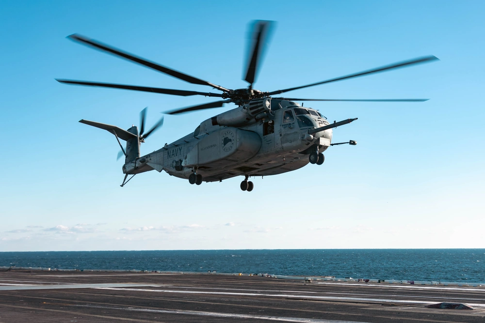 DVIDS - Images - MH-53 Sea Dragons conduct flight operations on USS ...