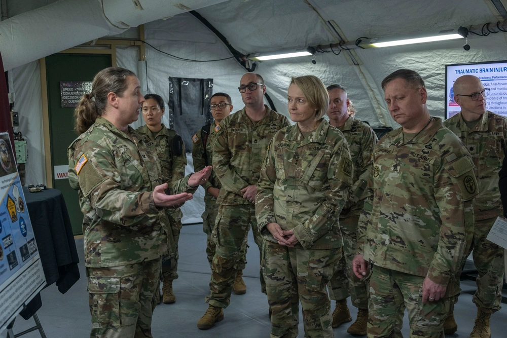 DVIDS - Images - Army Surgeon General visits Fort Detrick, learns of ...