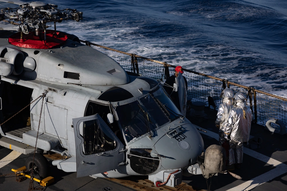 DVIDS - Images - USS Oscar Austin (DDG 79) Conducts Flight Deck Crash ...