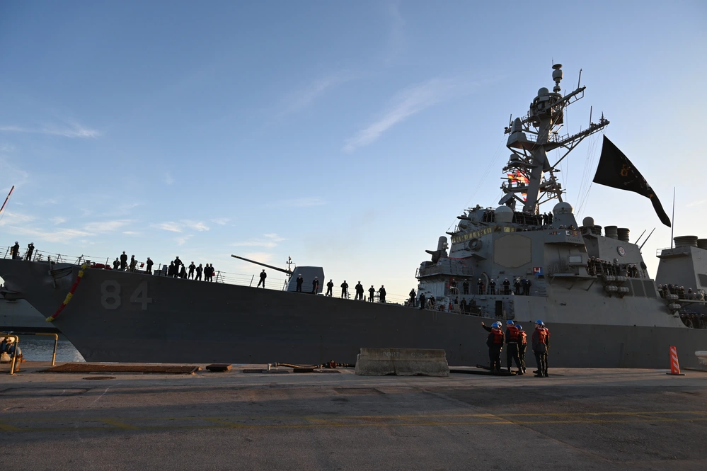 DVIDS - Images - USS Bulkeley (DDG 84) Returns to homeport Rota, Spain ...
