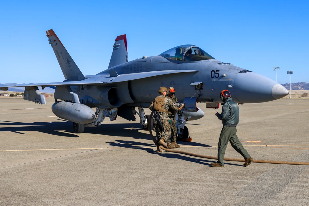 DVIDS - Images - Steel Knight 24: VMFA-232 receives fuel from MWSS-373 ...