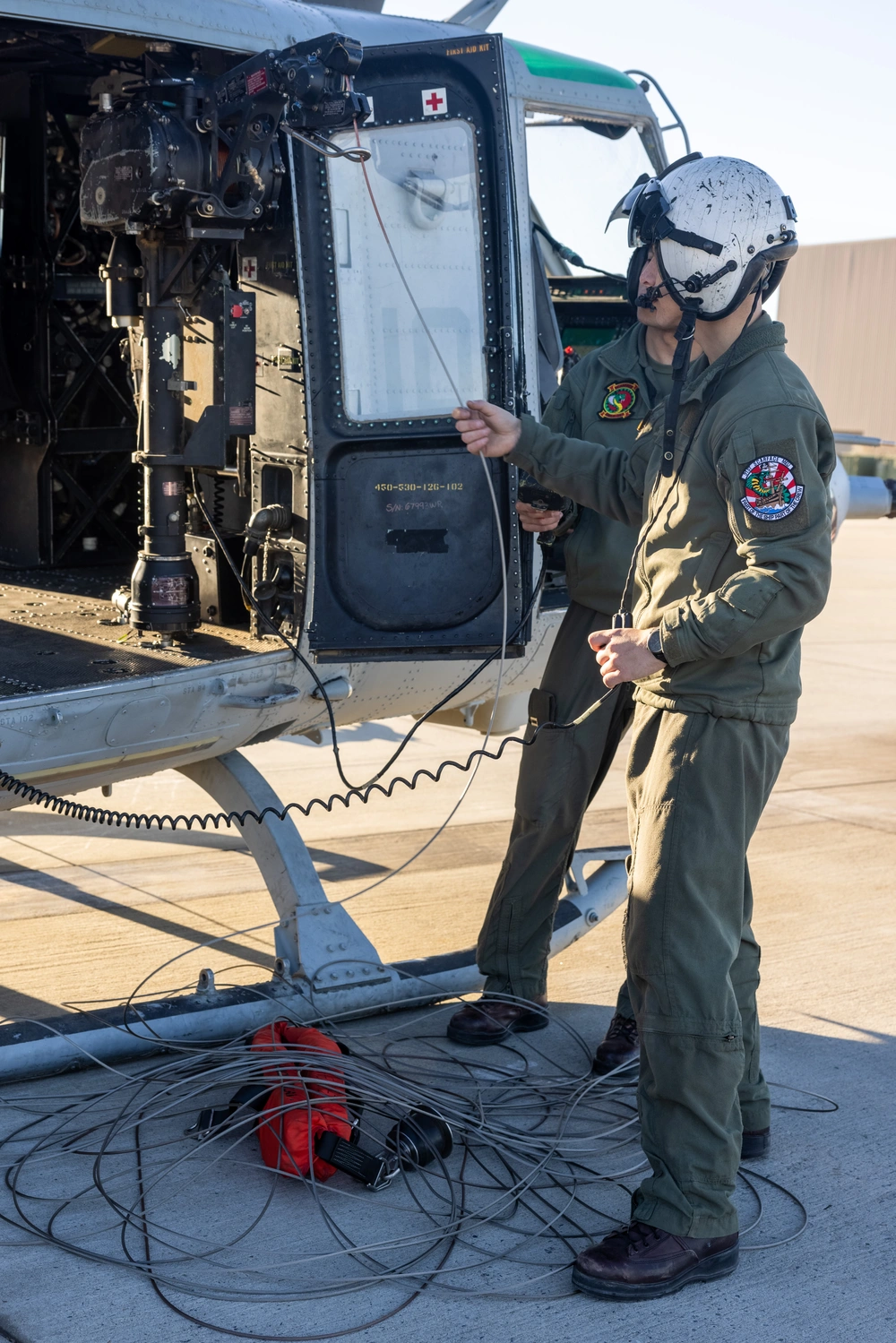 DVIDS - Images - USMC Helicopters Prepare to Provide Firefighting ...