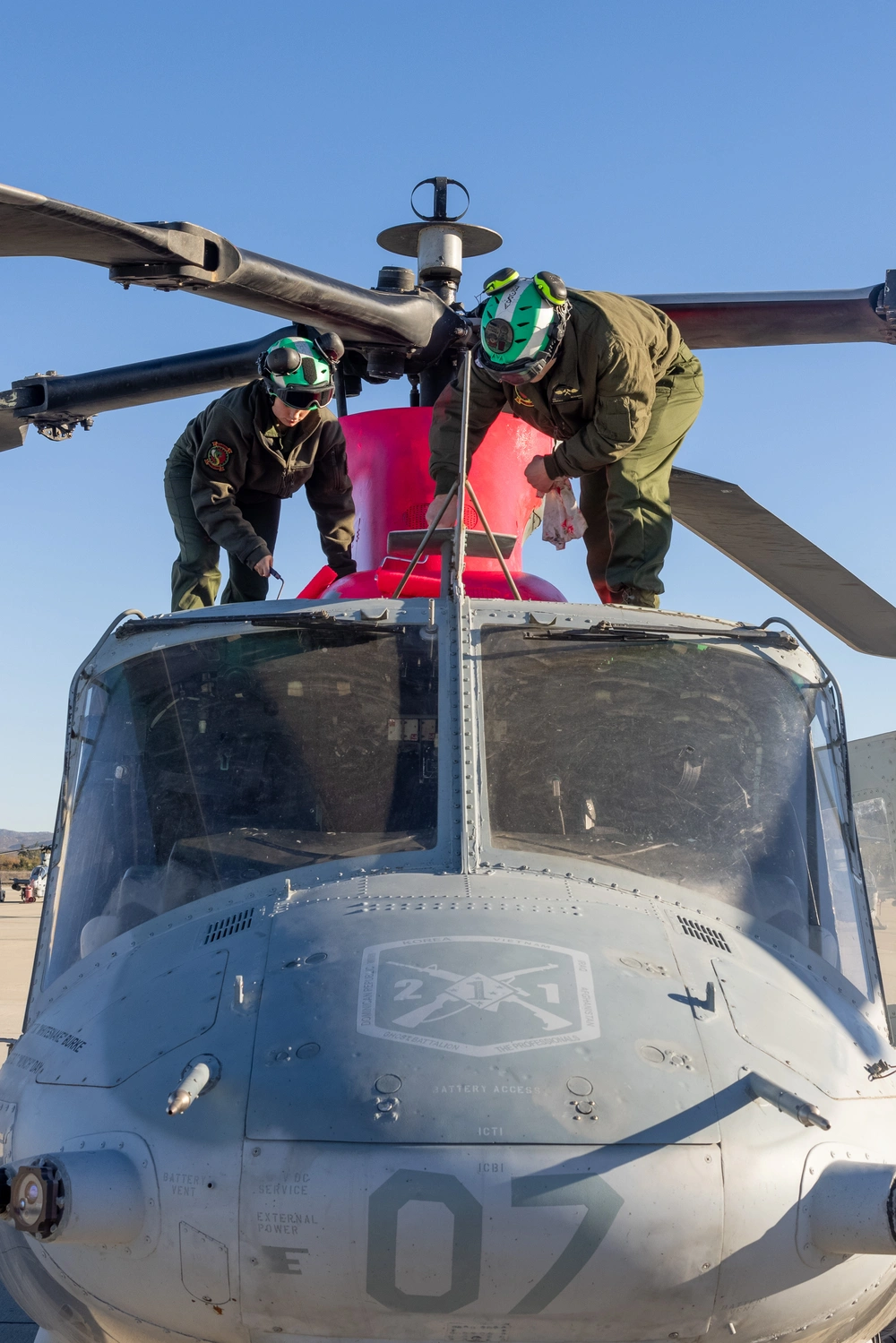 DVIDS - Images - USMC Helicopters Prepare to Provide Firefighting ...