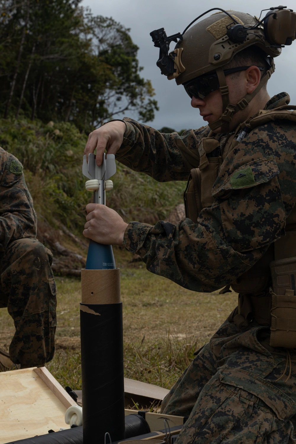 DVIDS - Images - 31st MEU | BLT 2/4 conducts live-fire Mortar Shoot ...