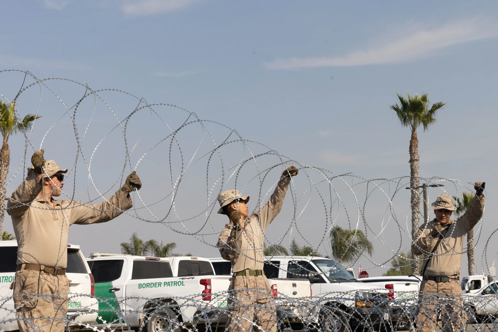 DVIDS - Images - U.S. Marines arrive to southern border to assist CBP ...