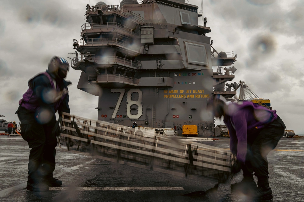 DVIDS - Images - USS Gerald R. Ford (CVN 78) conducts routine operations [Image 3 of 4]