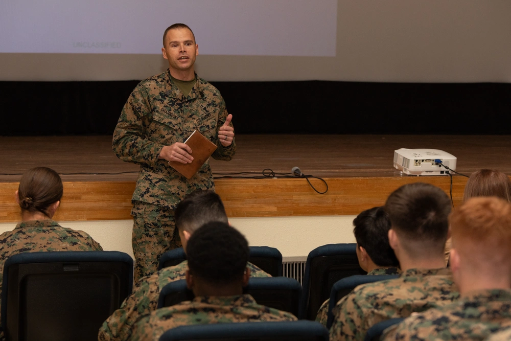 DVIDS - Images - 3rd MLG Holds Pre-Deployment Brief for Upcoming KMEP Exercise [Image 4 of 12]