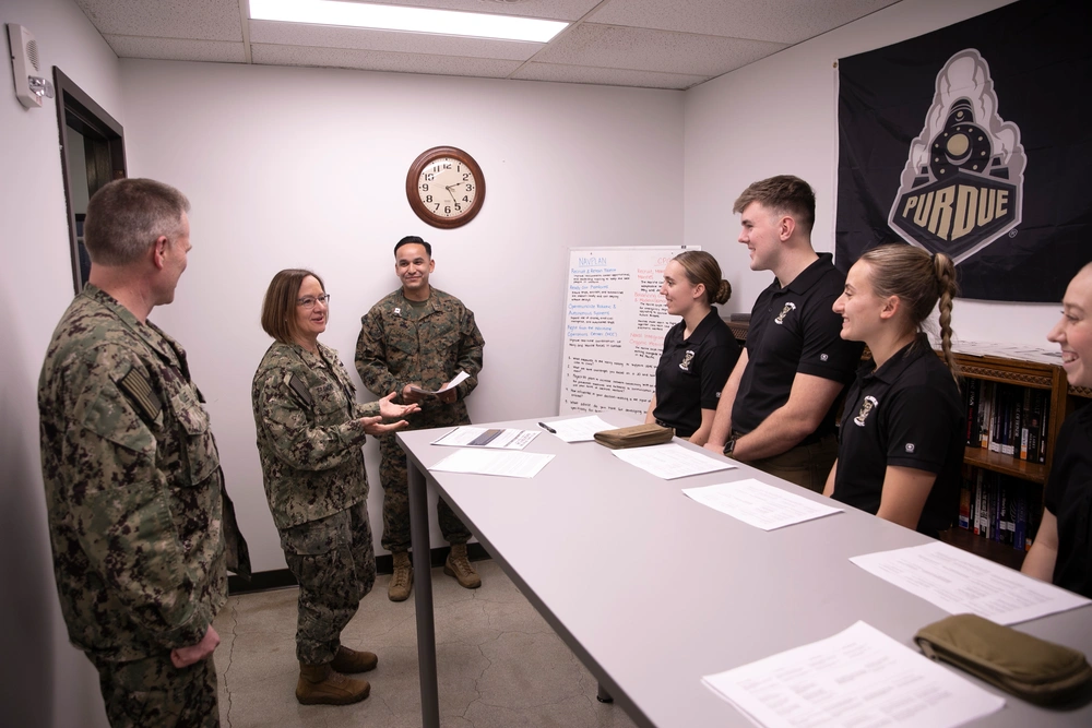 DVIDS - Images - Chief of Naval Operations Visits NSA Crane, Purdue ...
