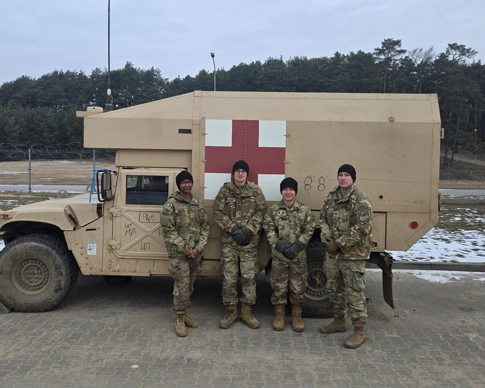 DVIDS - Images - U.S. Army medics rendered aid to Polish allies ...