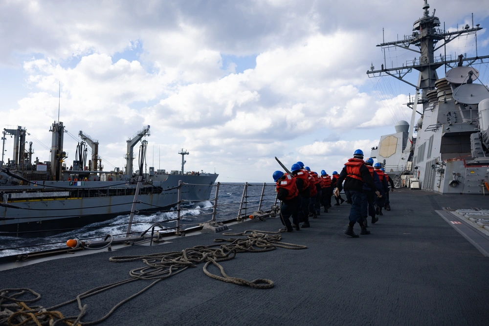 DVIDS - Images - USS Oscar Austin (DDG 79) Underway Replenishment with ...