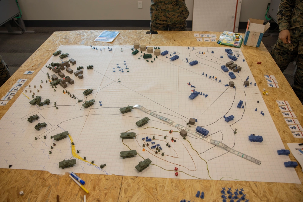 DVIDS - Images - Marines Test out "Down Range" Wargame [Image 6 of 12]