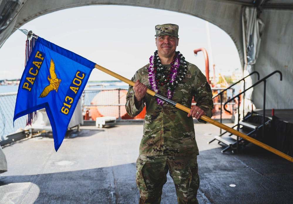 DVIDS - Images - 613th Air Operations Center | Assumption of Command ...