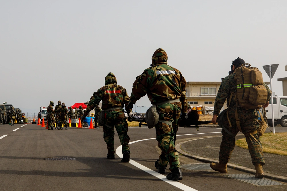 DVIDS - Images - MCAS Iwakuni EOD and CBRN conduct chemical environment ...