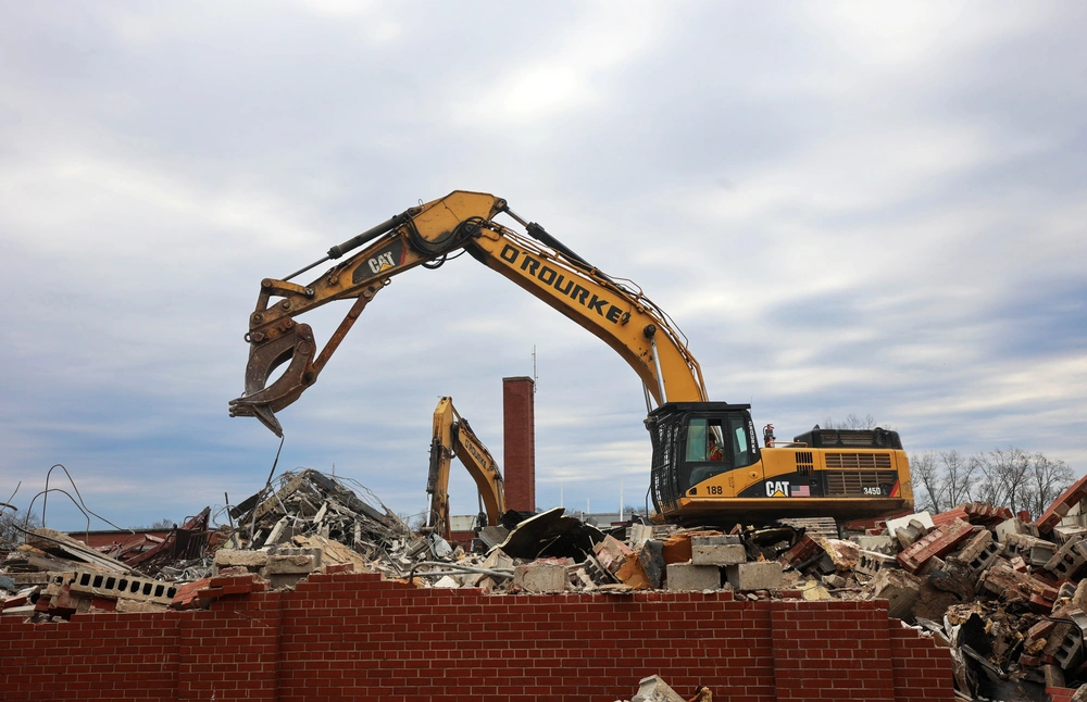 DVIDS - Images - Historic Crittenberger school demolished to make way ...
