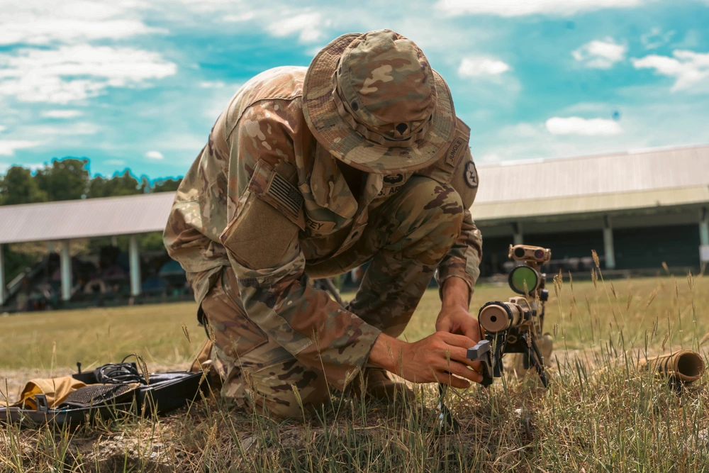 DVIDS - Images - 1-21 Gimlets Scout Platoon Conducts Joint Sniper Range ...