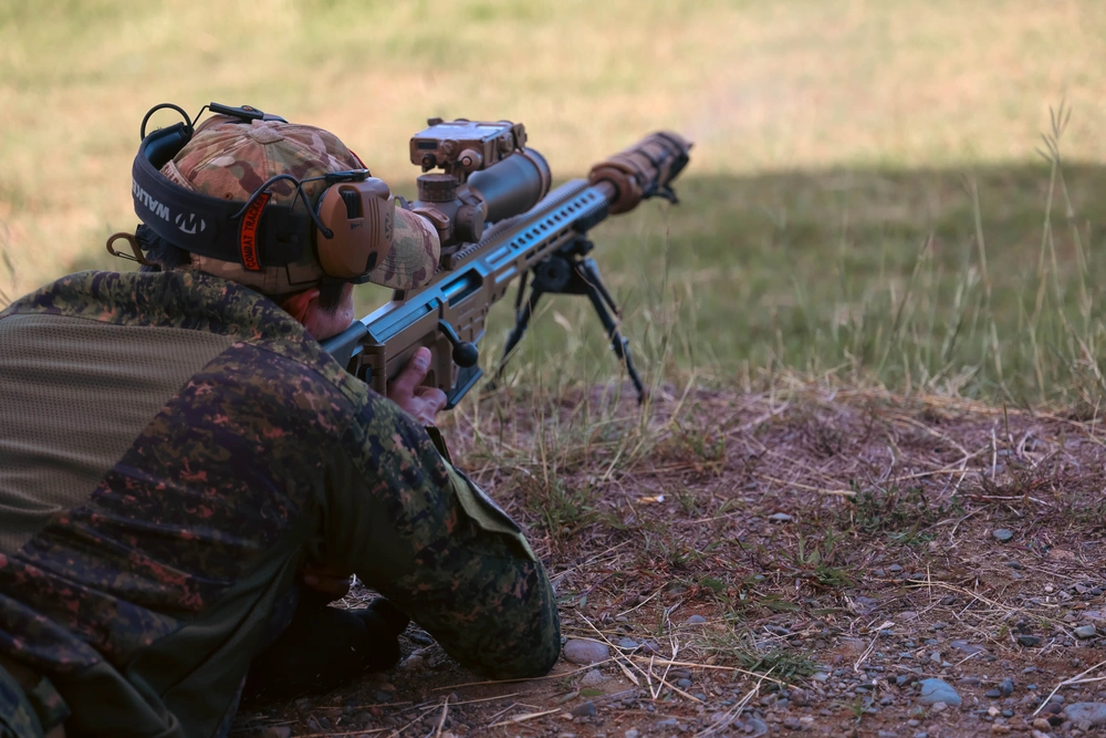 DVIDS - Images - 1-21 Gimlets Scout Platoon Conducts Joint Sniper Range ...
