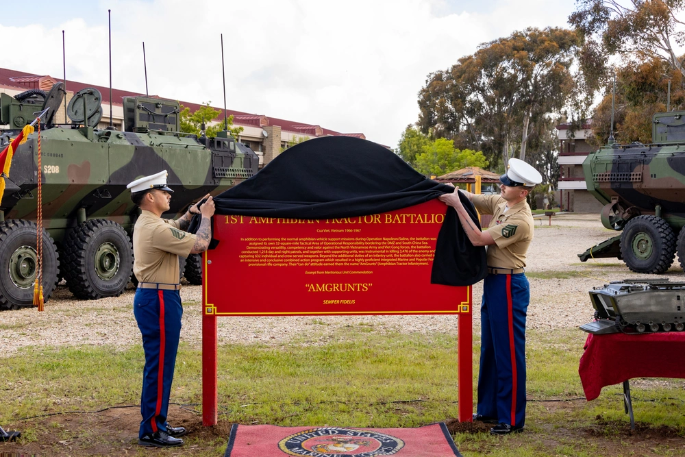 DVIDS - Images - Assault Amphibian School dedicates site to Vietnam-era ...