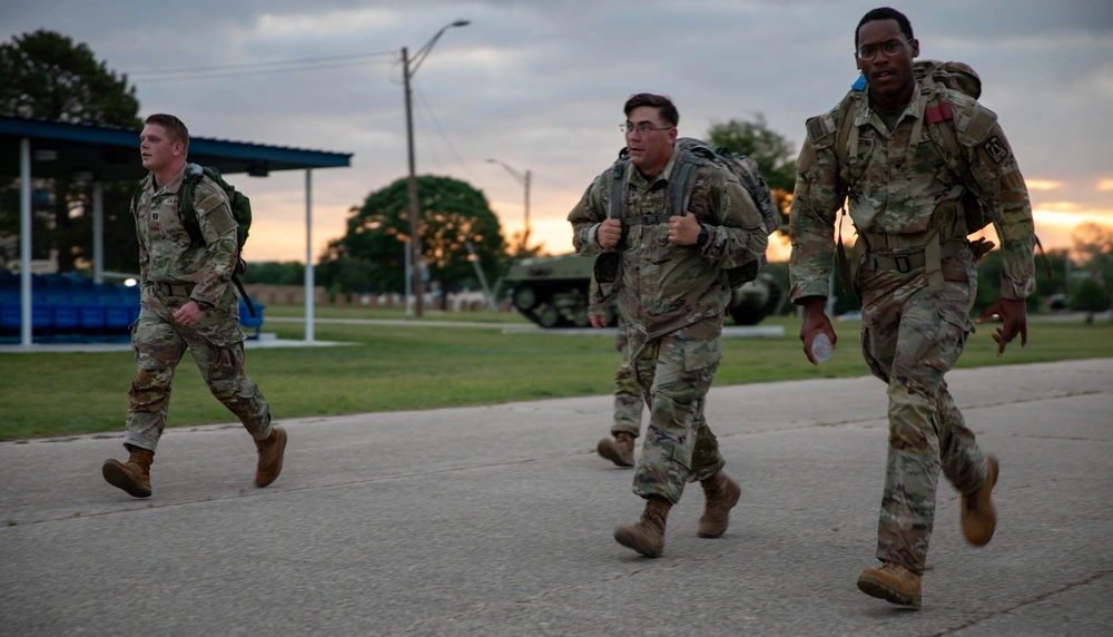 DVIDS - Images - U.S. Army soldiers in GAFPB Ruck March [Image 2 of 4]