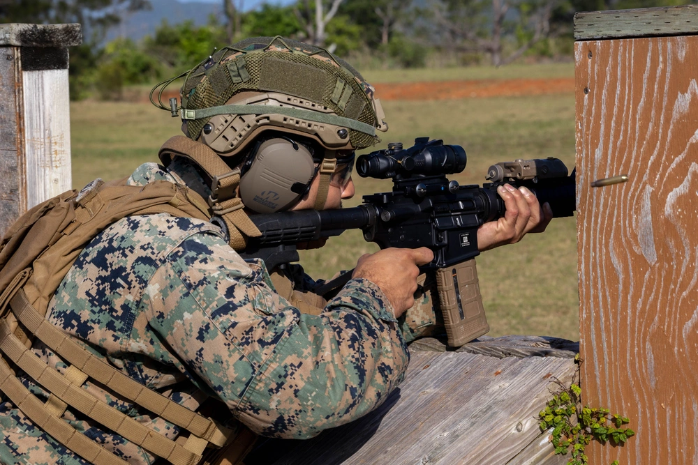 DVIDS - Images - III MIG | Marines participate in a Combat Marksmanship ...