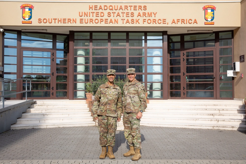 DVIDS - Images - US Army Lt. Gen. Sean Bernabe visits SETAF-AF